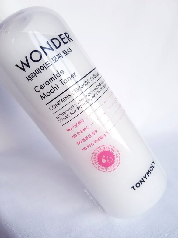TONYMOLY Wonder Ceramide Mochi Toner Review - Kbeauty Notes