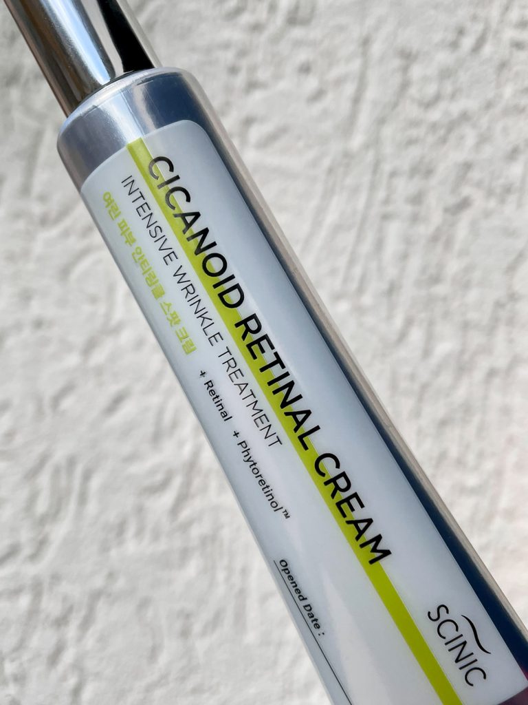SCINIC Cicanoid Retinal Cream Review - Kbeauty Notes