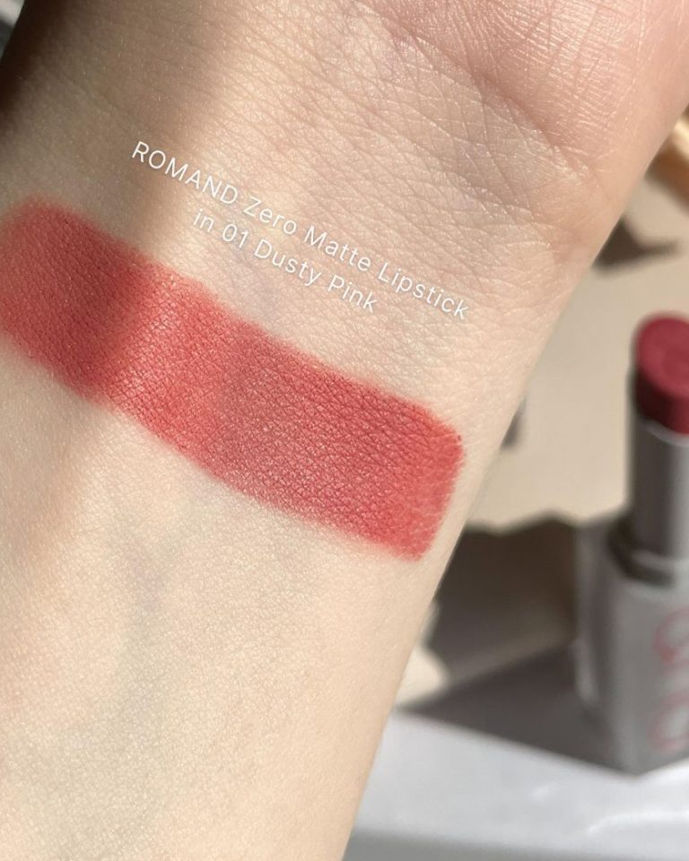 Romand Zero Matte Lipstick Review - Kbeauty Notes
