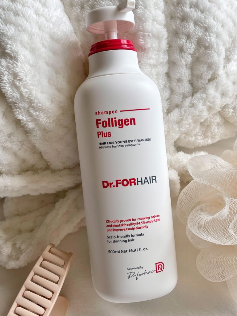 Dr.FORHAIR Folligen Plus Shampoo for Hair Loss Review - Kbeauty Notes